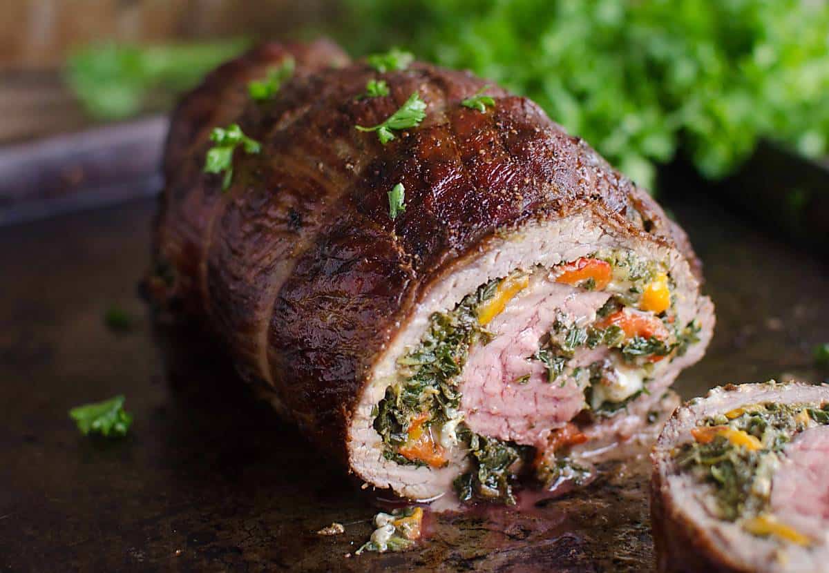 How To Make Stuffed Flank Steak | Art From My Table