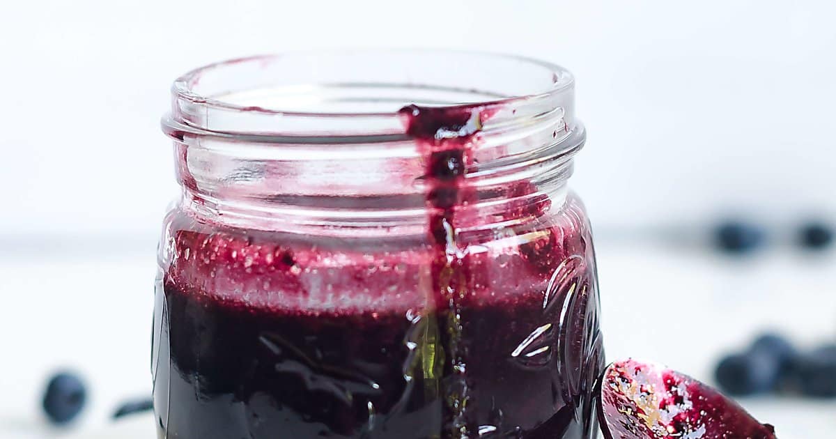 Blueberry Balsamic Vinaigrette Recipe | Art From My Table