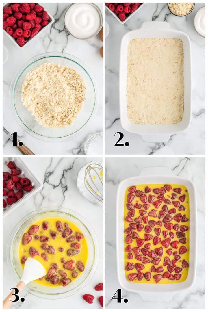 Raspberry Bars - Art From My Table