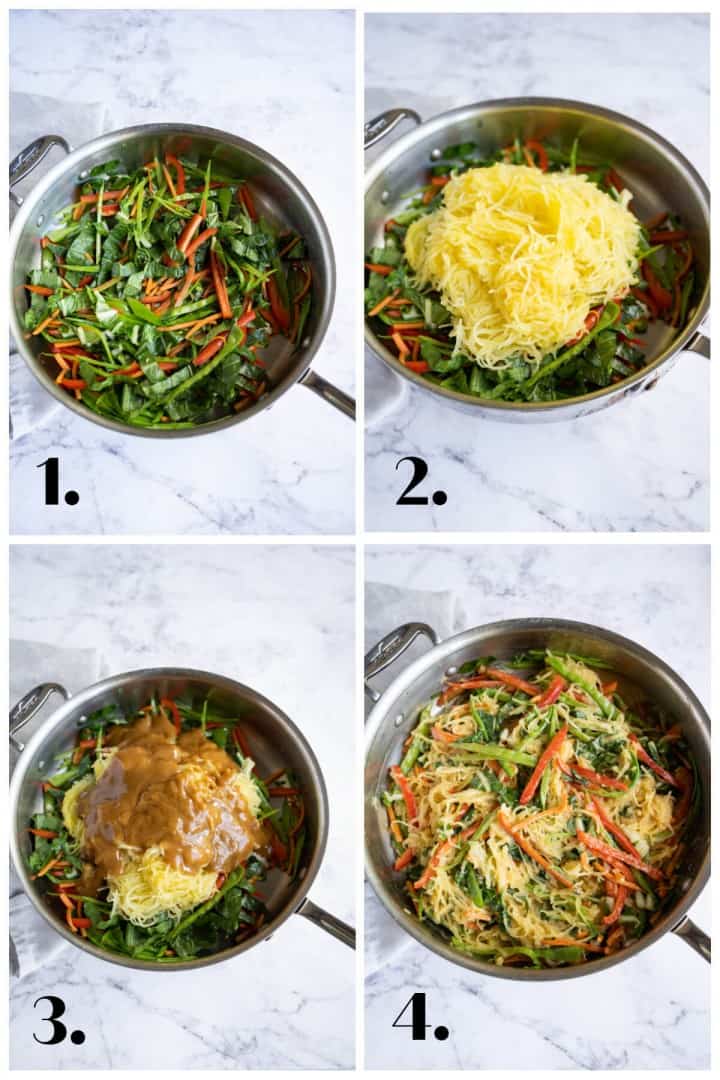 Asian Spaghetti Squash recipe | Art From My Table