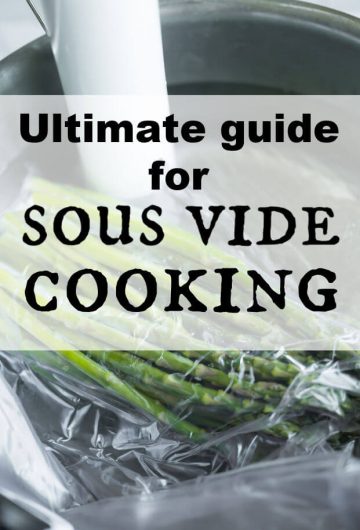 Sous Vide Cooking Guide - Art From My Table