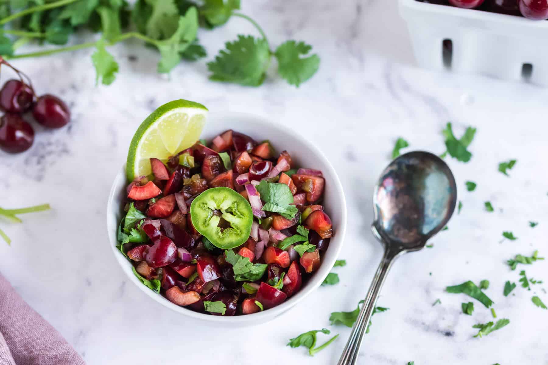 Cherry Salsa - Art From My Table