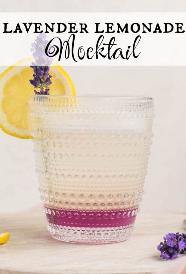 Lavender Lemonade Mocktail - Art From My Table