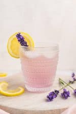 Lavender Lemonade Mocktail - Art From My Table