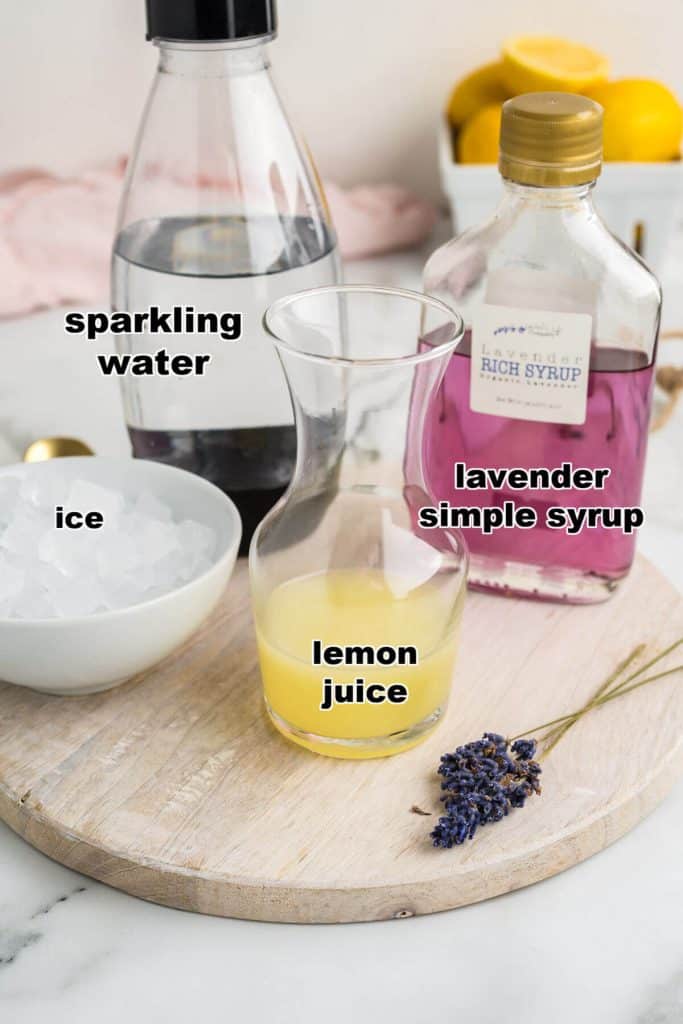 Lavender Lemonade Mocktail - Art From My Table