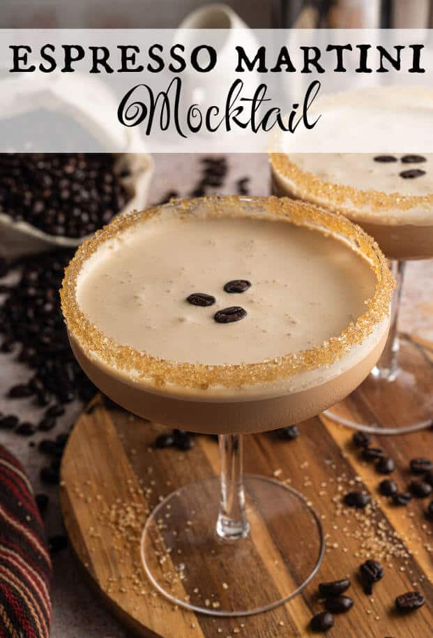Espresso Martini Mocktail - Art From My Table