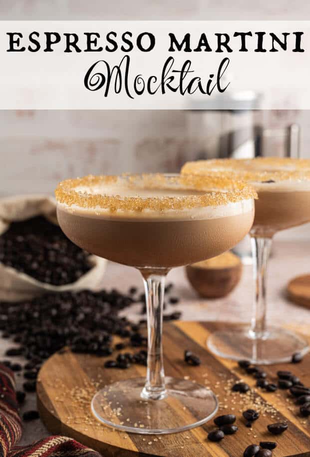 Espresso Martini Mocktail - Art From My Table