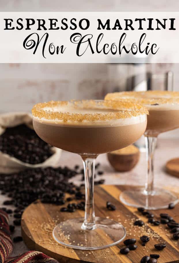 Espresso Martini Mocktail - Art From My Table